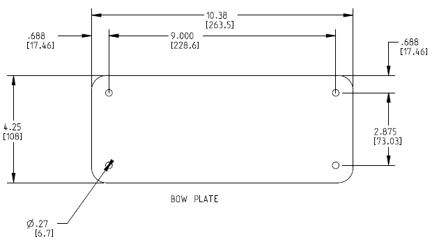 Quick Release Bracket Dimensions and Instructions – Minn Kota