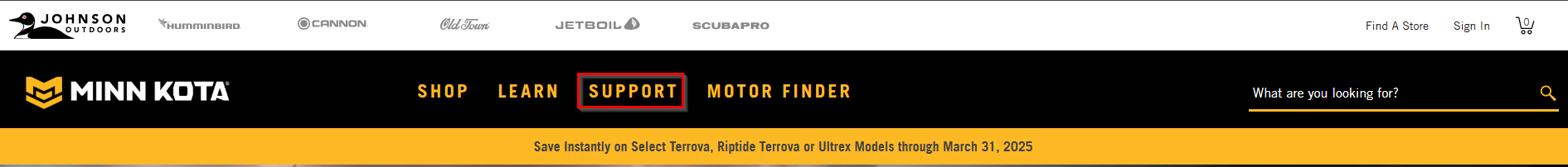 Navigate the Minn Kota Website – Minn Kota