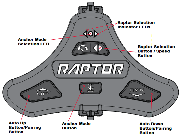 Raptor Foot Switch Remote (2022-present) – Minn Kota